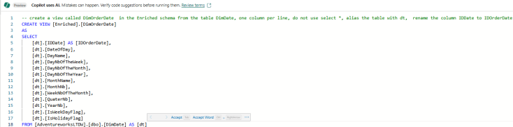 Unleashing the Power of Fabric Data Warehouse Copilot – ETL/BI-blogger